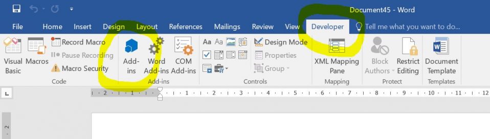 วิธีง่าย ๆ เพิ่ม Add-Ins ใน Microsoft Word ด้วยตัวเอง - College of ... วิธีง่าย ๆ เพิ่ม Add-Ins ใน Microsoft Word ด้วยตัวเอง - College of ...